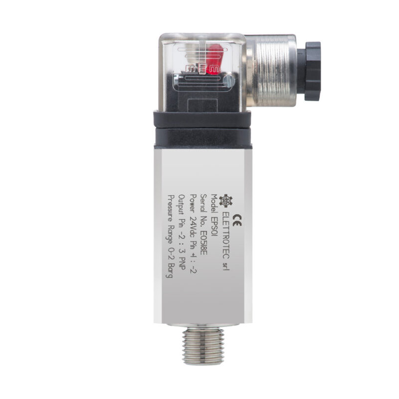 EPS01 – Electronic pressure switch with ceramic sensor - Elettrotec