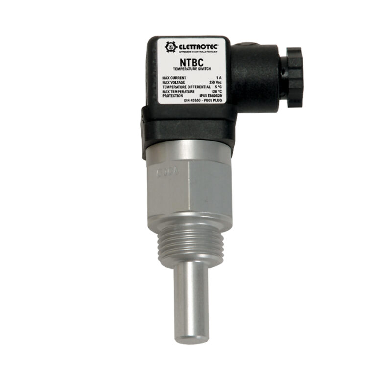 NTBC – Temperature switches with fixed set-point and din-plug - Elettrotec